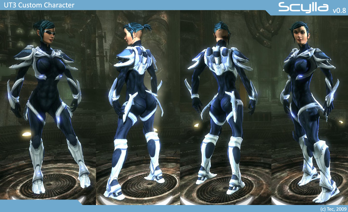 Unreal Archive / Unreal Tournament 3 (UT3) / Models / Scylla